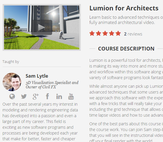 lumion for architects - Parametrix Civil FX Interactive Models
