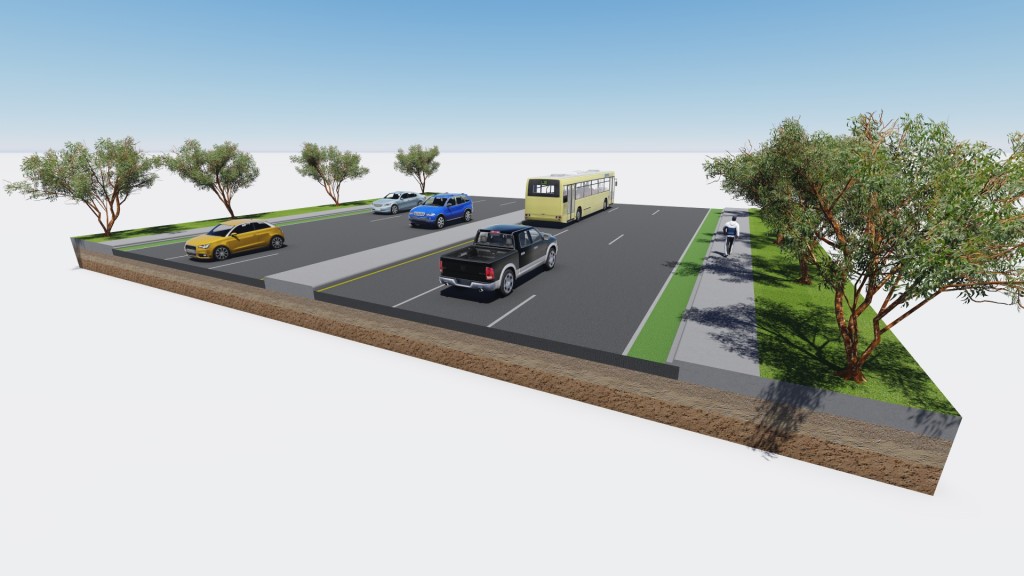 How To Make A 3d Road Cross Section Civil Fx Images And Photos Finder